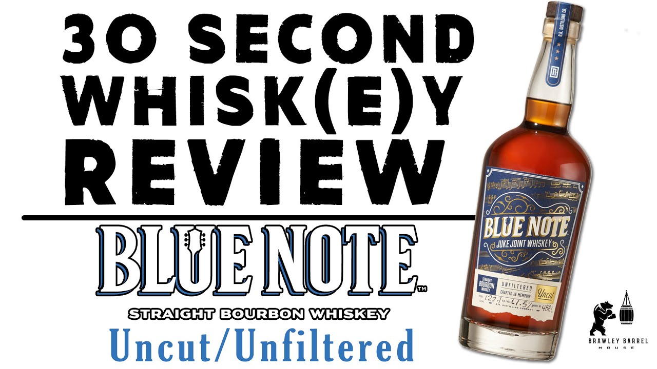 Blue Note Bourbon Uncut/Unfiltered - 30 Second Whisk(e)y Review - YouTube