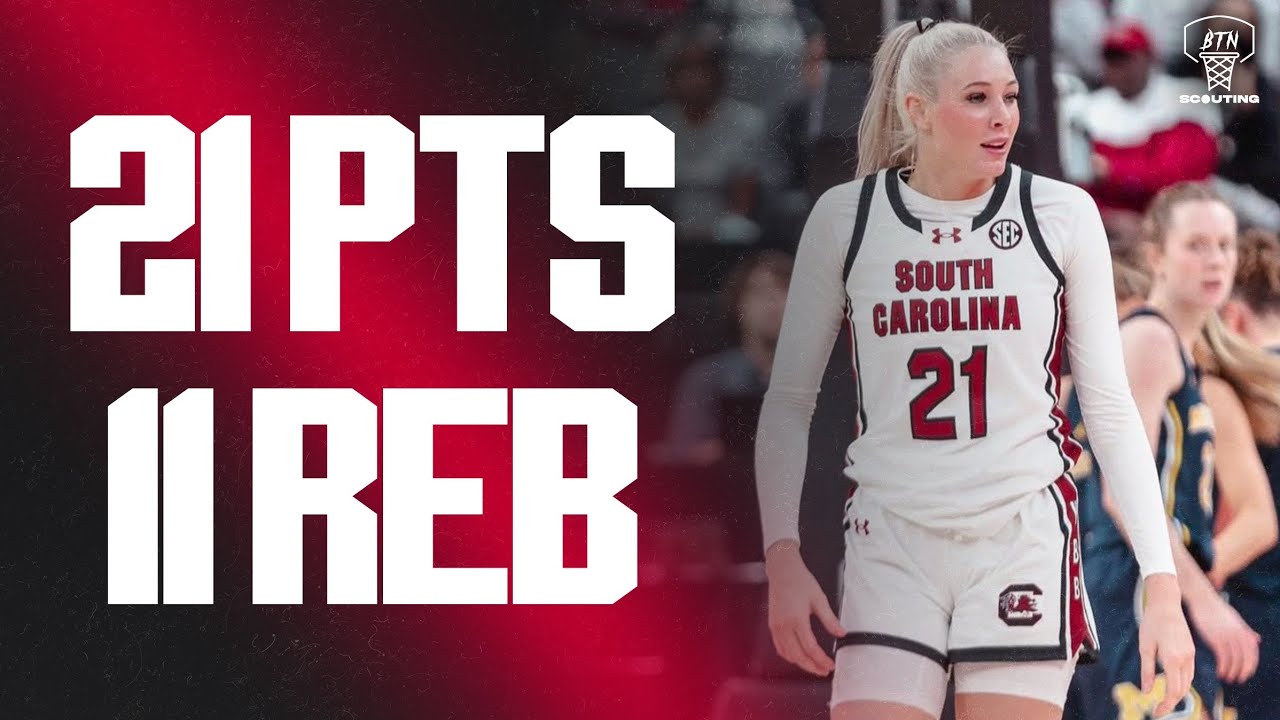 Chloe Kitts WNBA Ready! Chloe Kitts | 21 Pts, 11 Reb & 2 Blk VS Duke ...