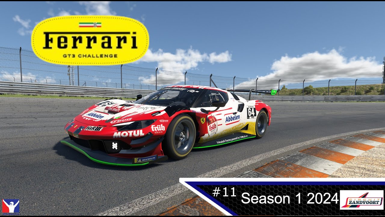 IRacing Season 1 | 2024 | #11 | Zandvoort | War das Netcode? - YouTube