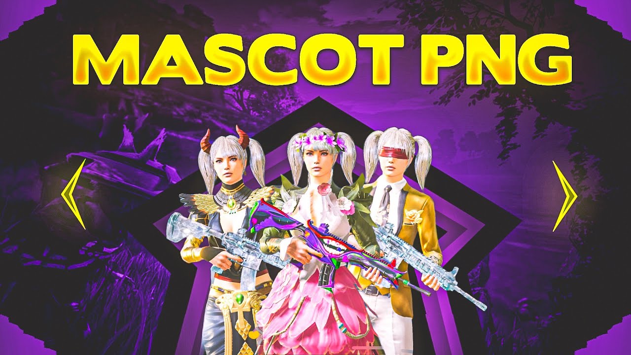 Bgmi Character Png For Mascot Logo 🖤 || Mascot Logo || 4K HD - YouTube