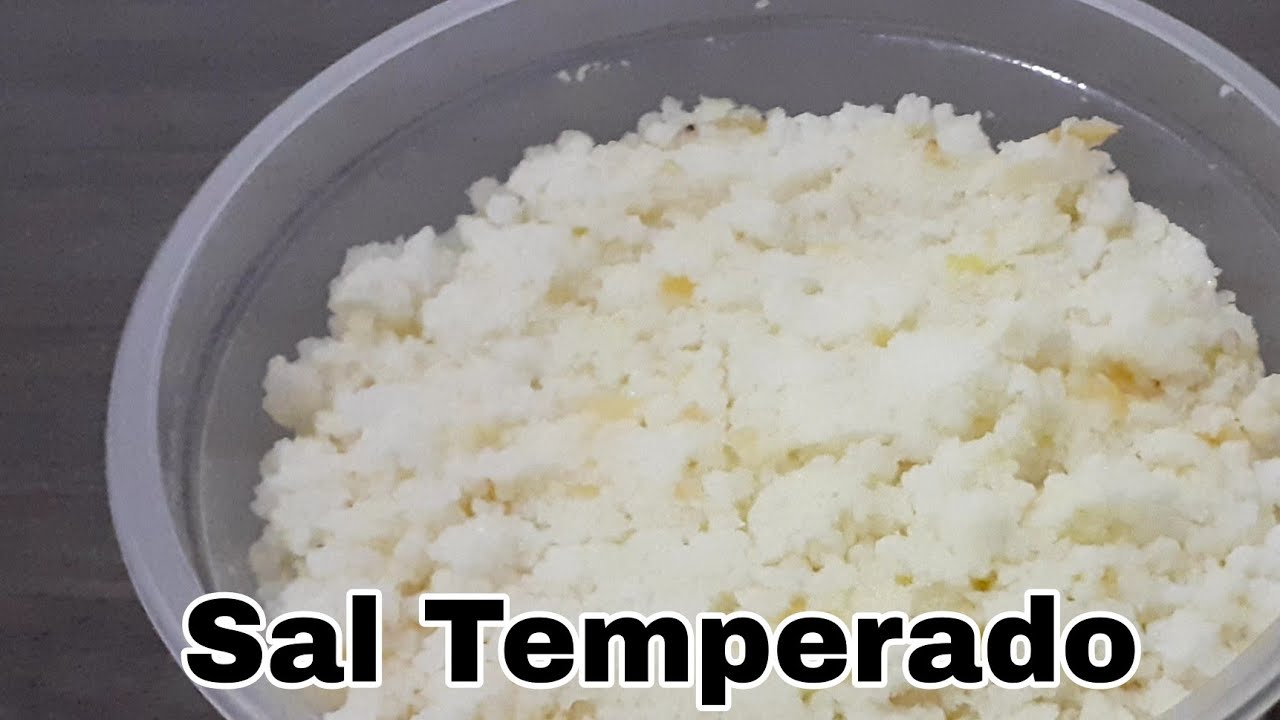 Como Fazer Sal Temperado caseiro? - YouTube