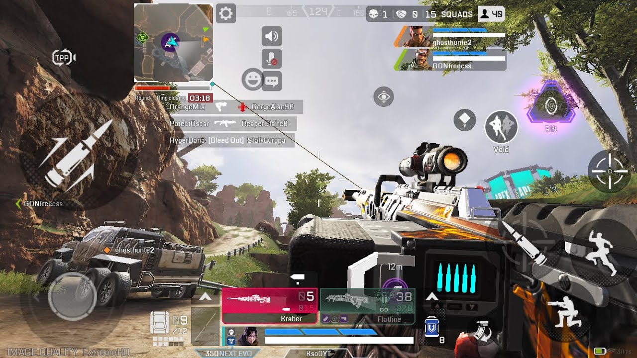 BEST TWO FINGER ON | APEX LEGENDS MOBILE +16 kills gameplay enjoy - YouTube