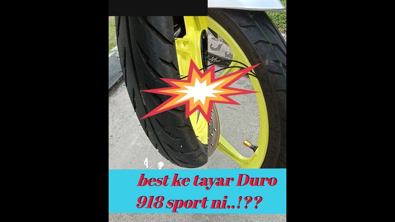 best ke tayar Duro 918 sport nie...!!? - YouTube