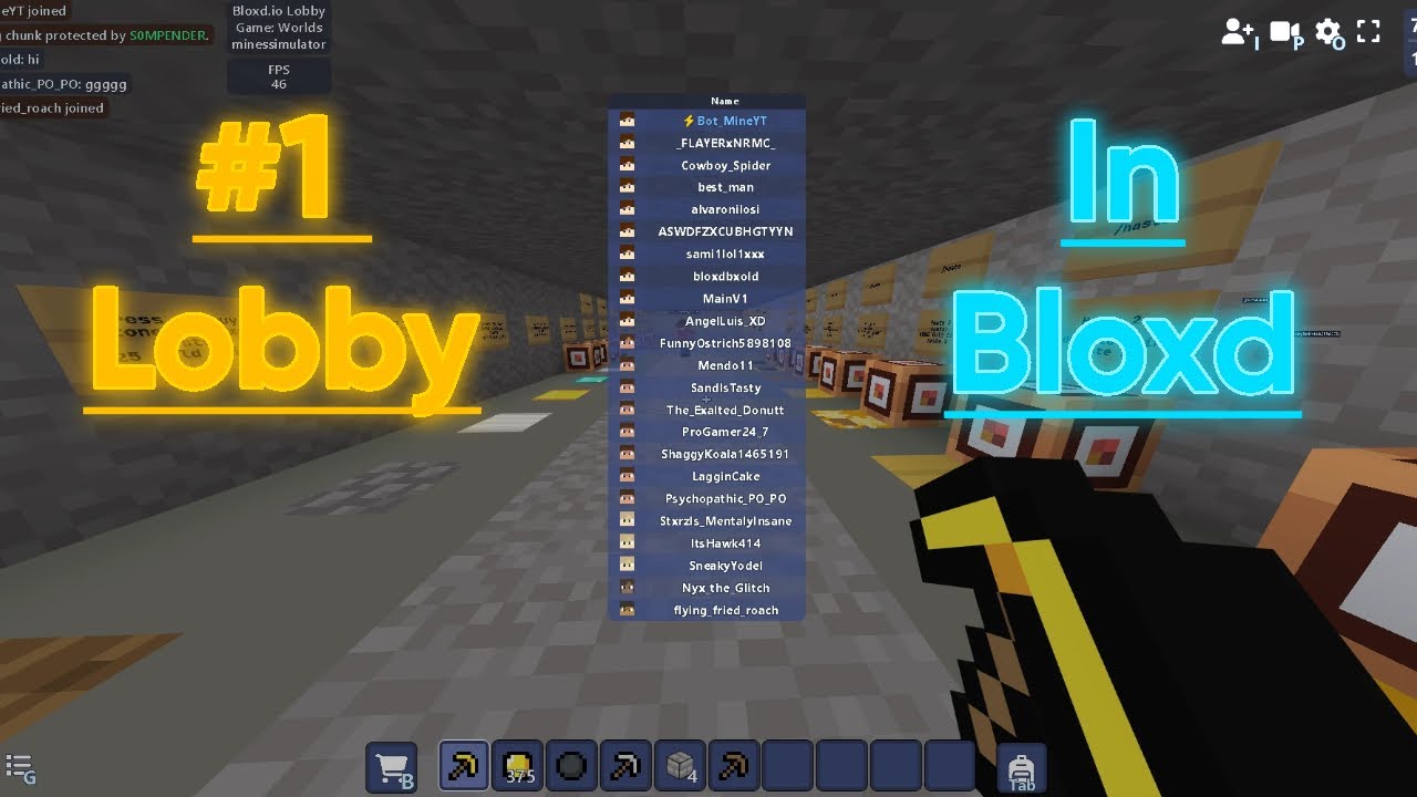 I Played the #1 Bloxd.io Lobby! - YouTube