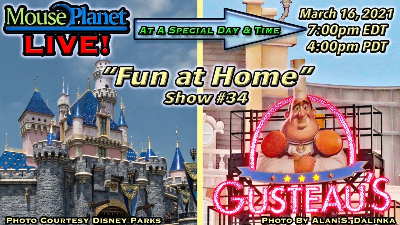 "Fun at Home" MousePlanet LIVE! Show #34 - YouTube