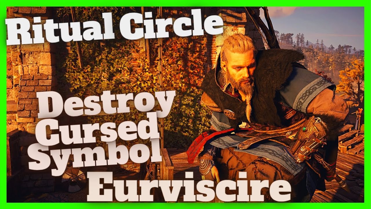 Assassin's Creed Valhalla Ritual Circle Eurviscire, Destroy Cursed ...