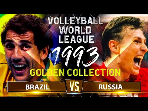 FINAL | Brazil vs Russia | Volleyball World League 1993 | Golden Collection | Highlights |
