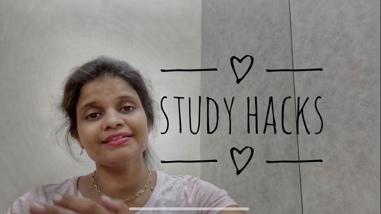 Easy simple study hacks - YouTube