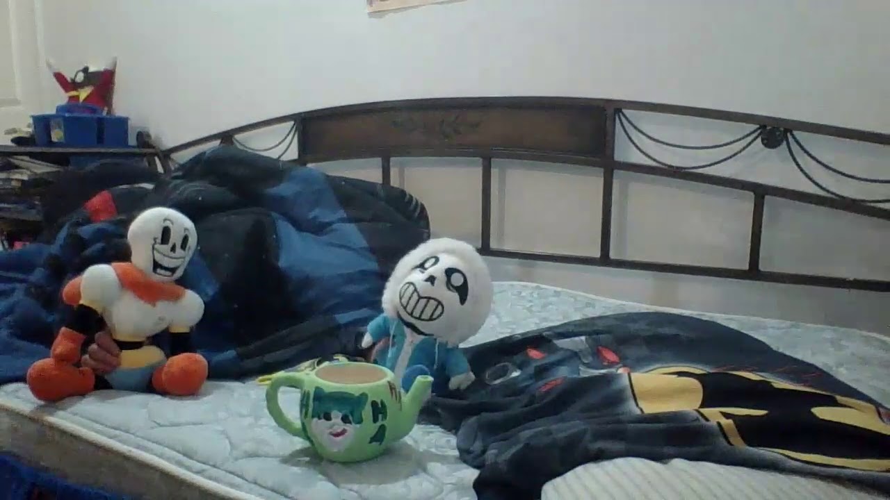 Sans finally picks up his sock - YouTube