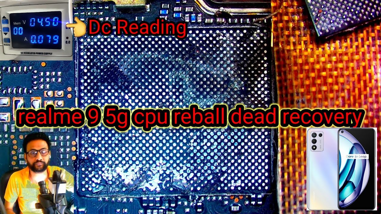 realme 9 5g dead solution / realme 9 5g cpu reball #realme95g - YouTube