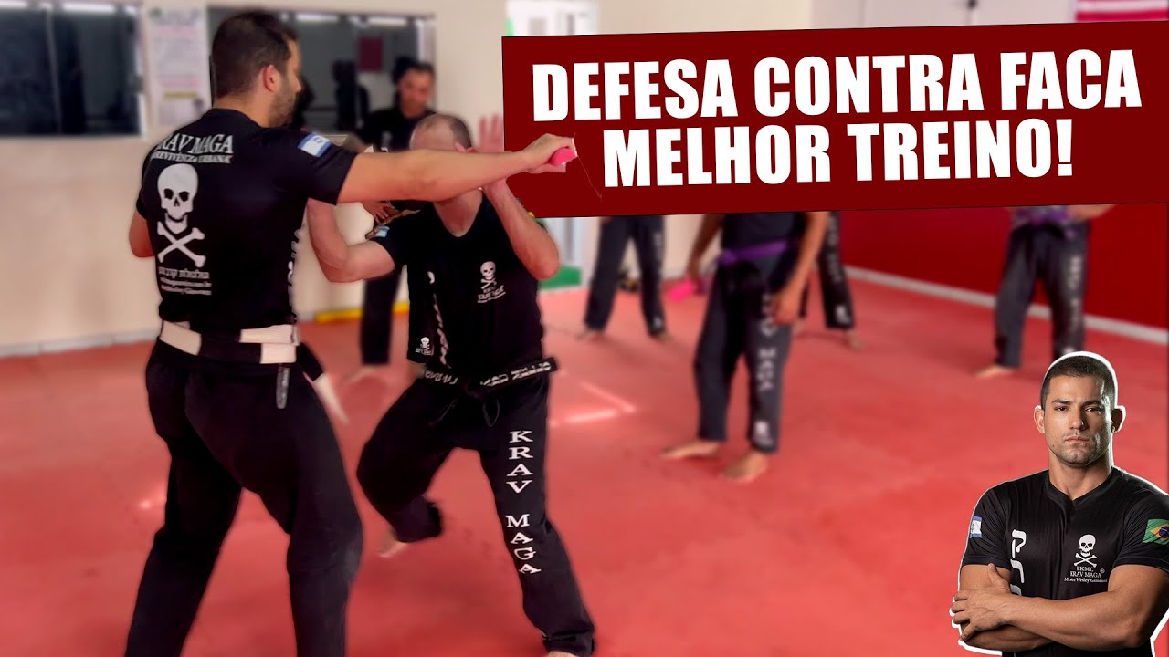 DEFESA CONTRA FACA PARA INICIANTES | DEFESA PESSOAL KRAV MAGA - YouTube
