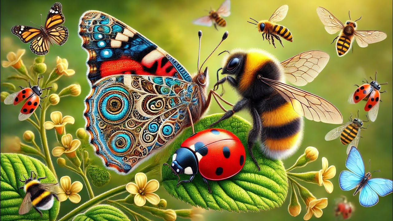 Butterfly Ladybug Bumblebee | Super Simple Songs | kids songs | nursery ...