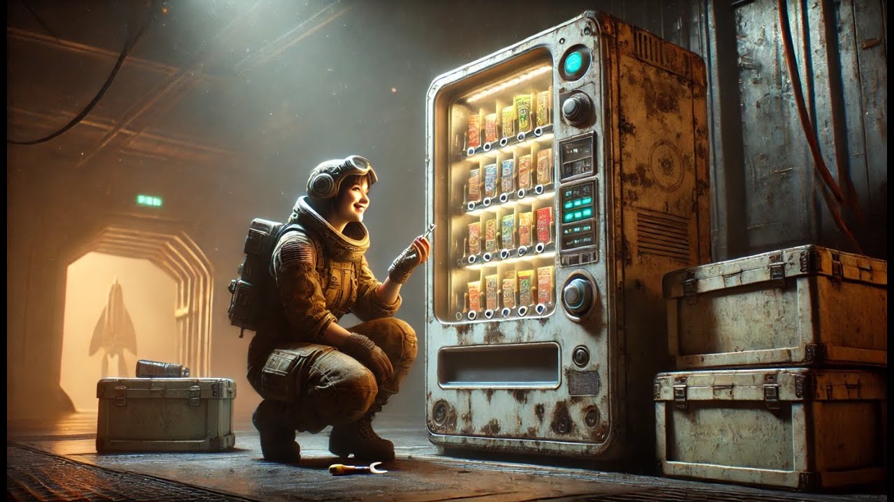 Galactic Vending Machine Broken for a Century Until a Human Engineer ...