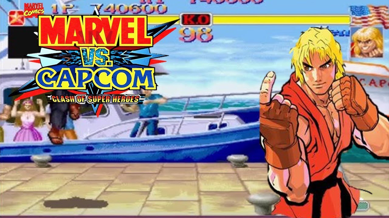 Marvel Vs Capcom: Clash of superheroes -Theme of Ken Masters(Concepto ...