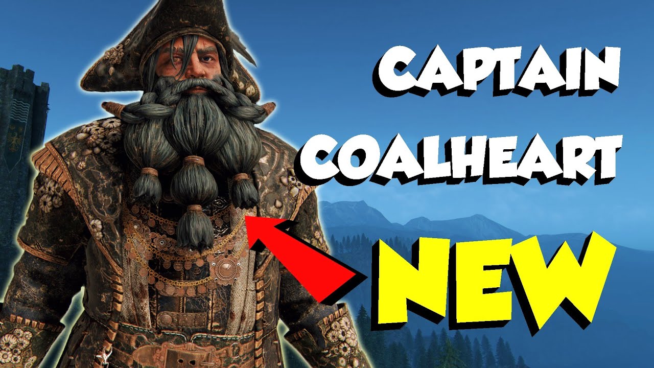 NEW Pirate Hero Skin CAPTAIN COALHEART Duels | For Honor - YouTube