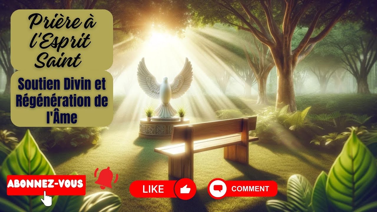 INVOCATION À L'ESPRIT SAINT | SOUTIEN DIVIN ET RÉGÉNÉRATION DE L'ÂME ...