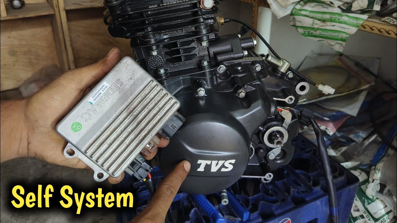 Brand New Tvs Raider 125 | Full Engine Fitting (Part 4) Self System ...