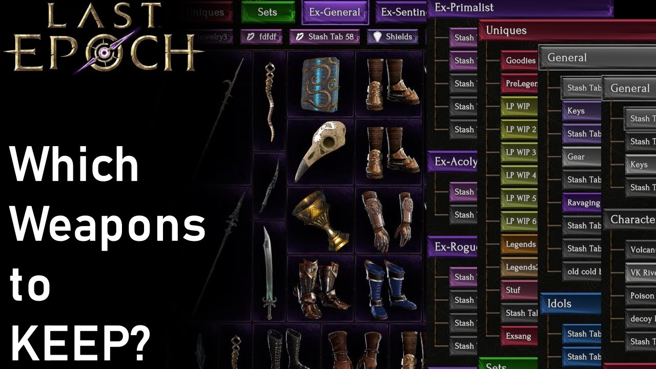 Which Weapons to KEEP? | Exalted & Unique Items - YouTube
