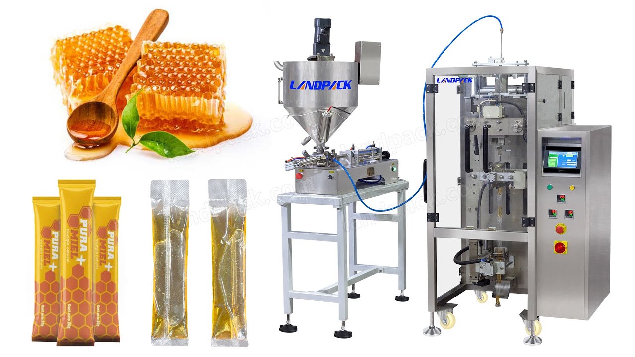 High Speed Honey Stick Liquid Filling Sealing Machine - YouTube