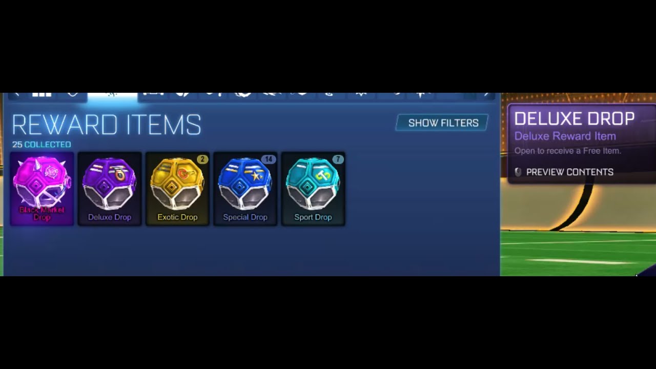 Rocket League Drop Opening on second acc - YouTube