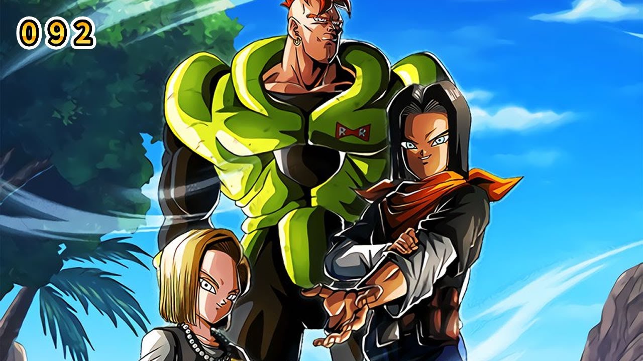 Dragon Ball Z Dokkan Battle OST - PHY LR Androids #17 & #18/Android #16 ...