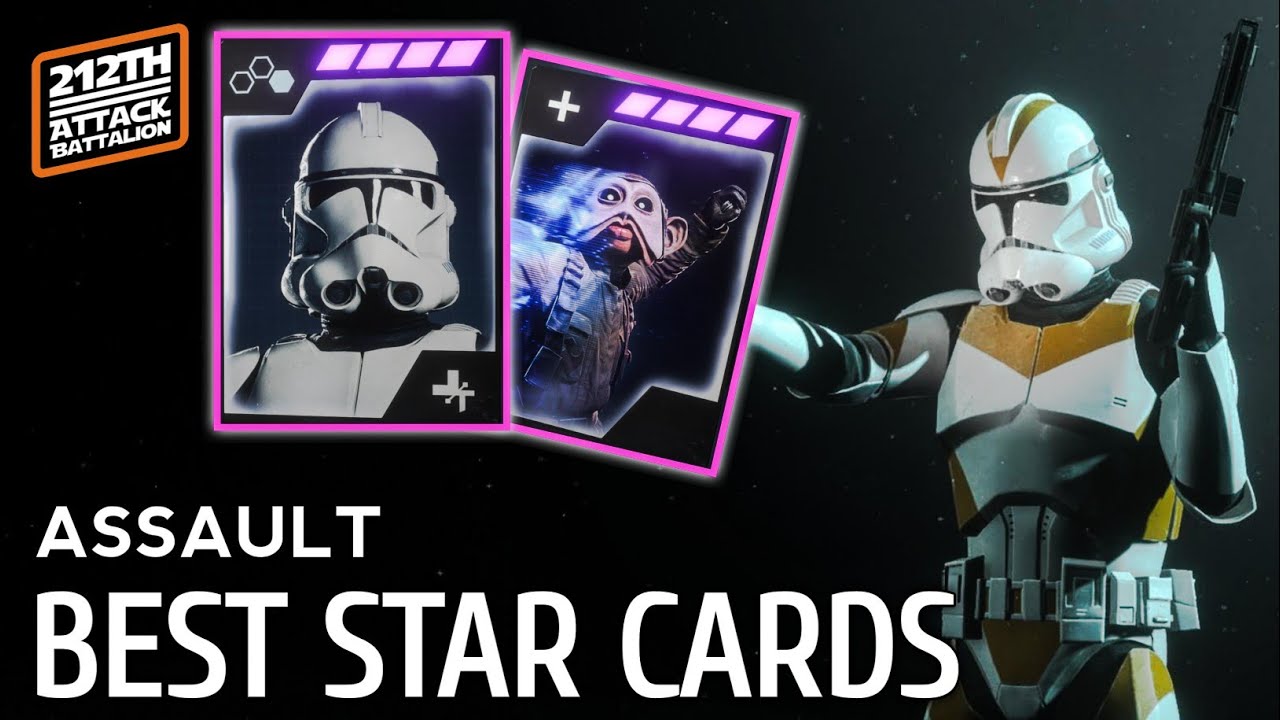 Assault BEST STAR CARDS & BUILD 2023 | Battlefront 2 - YouTube