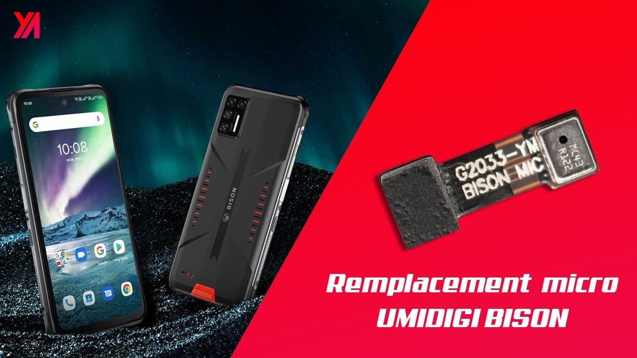 Remplacement micro UMIDIGI BISON - YouTube