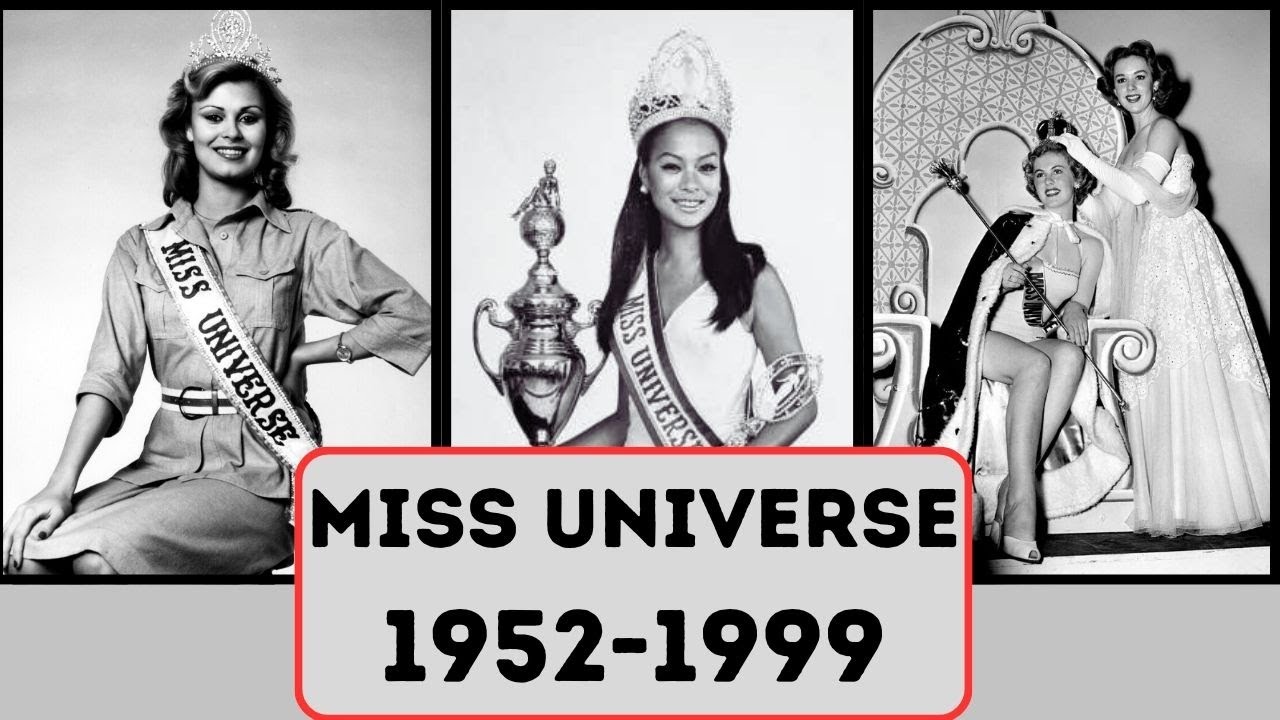 MISS UNIVERSE||1952-1999 Miss universe||ALL Miss Universe Crowning ...