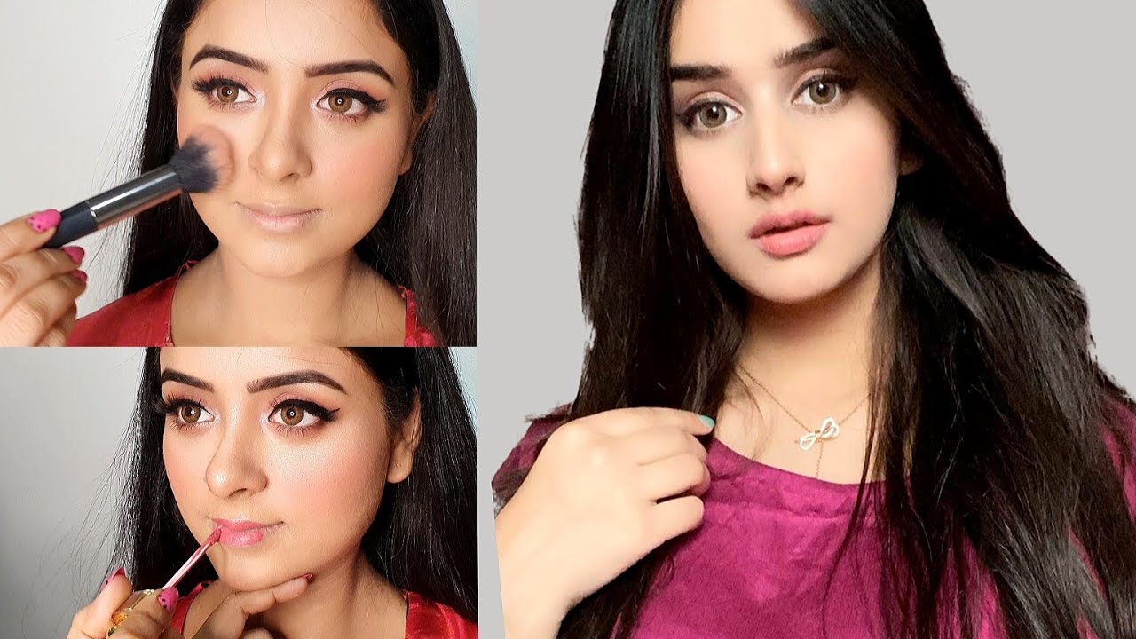 Alishba Anjum Makeup, Tik Tok Star Inspired Makeup Tutorial - YouTube