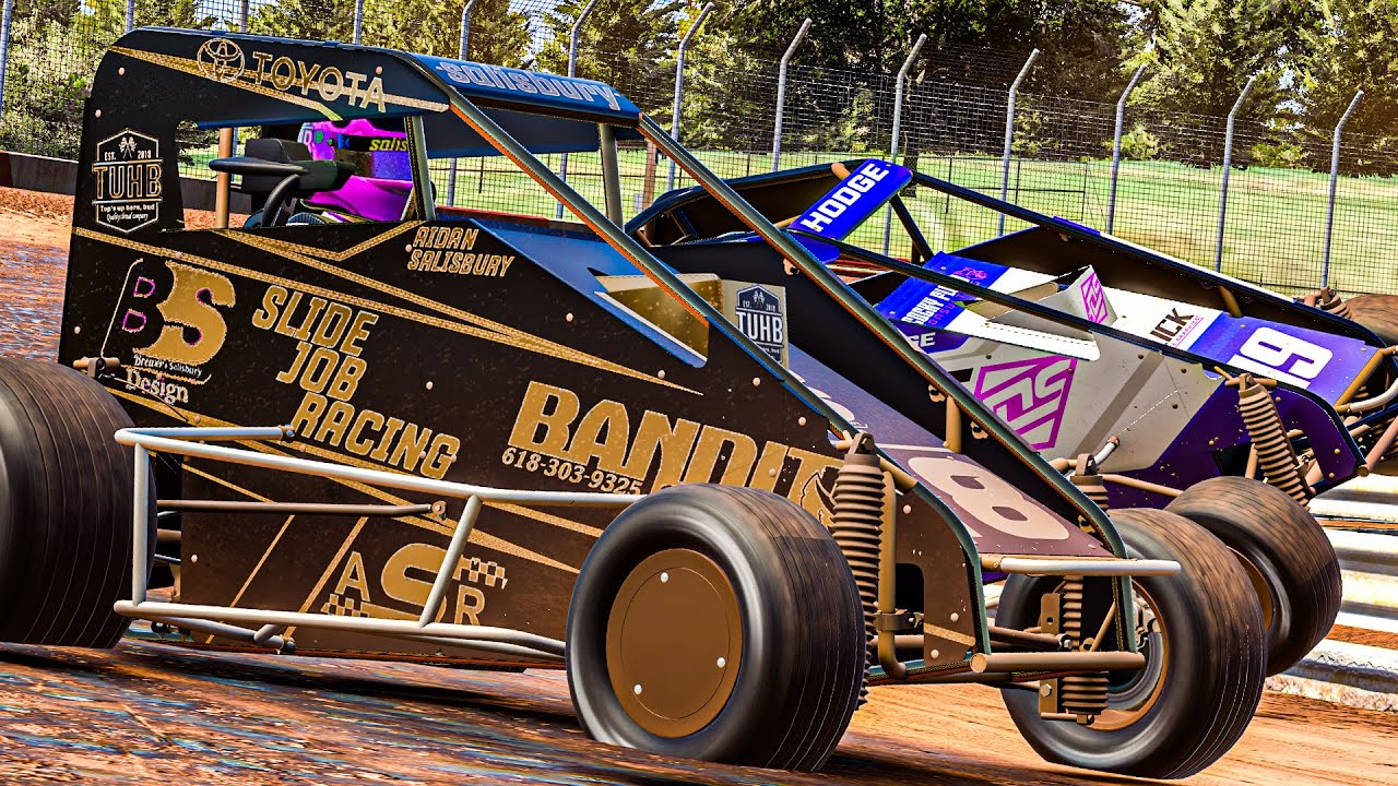 Last Lap Chaos! | iRacing Champions League Weekly Midget Series at ...