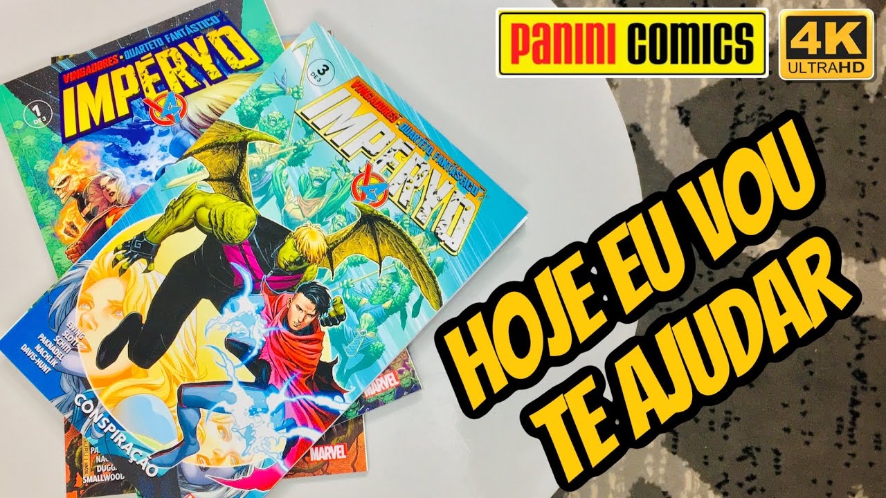 IMPERYO VOL. 3 - PANINI COMICS | CONCLUSÃO DA SAGA - YouTube