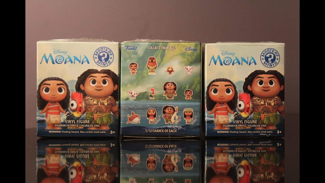 Disney Moana Mystery Minis - YouTube