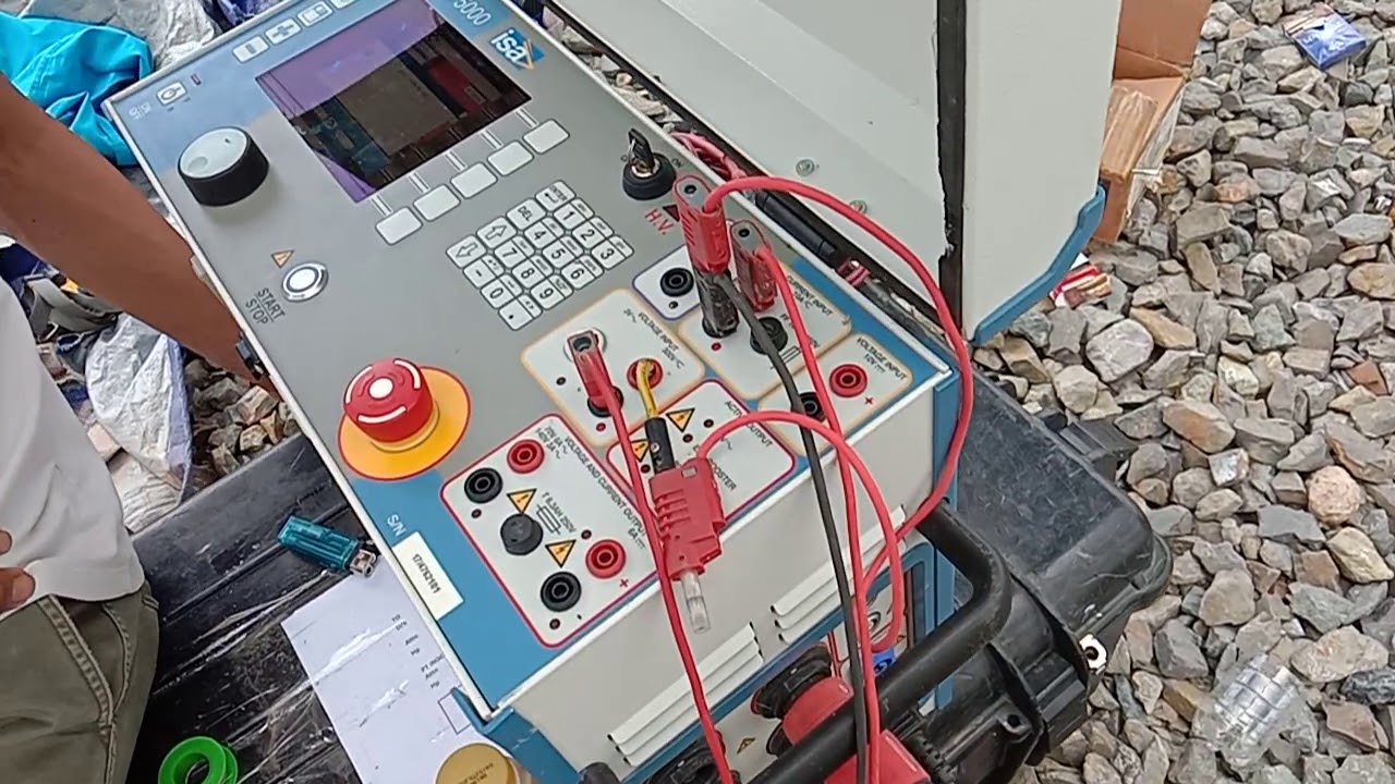 Rangkaian Test Ratio Burden CT dengan isa STS 5000. - YouTube