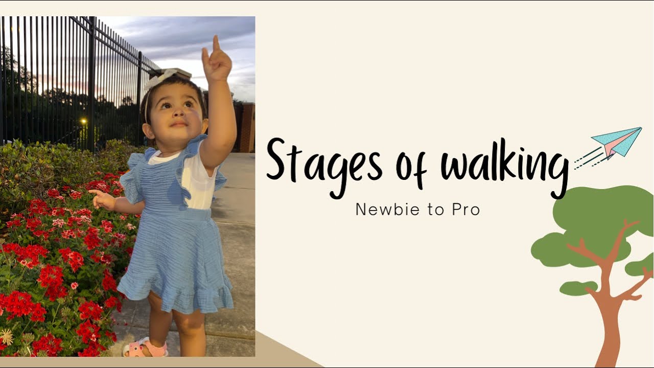 Stages OF Walking | A Complete Series Of Baby Milestones Achieved To ...