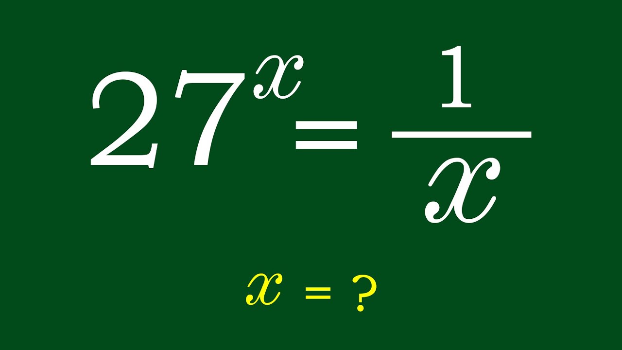 Romania | A Nice Algebra Problem | Math Olympiad - YouTube