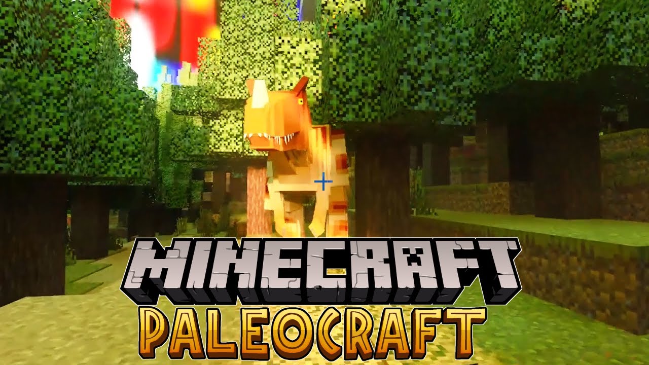 CHASED BY DINOSAURS! The BIGGEST Dinosaur DLC in Minecraft ...