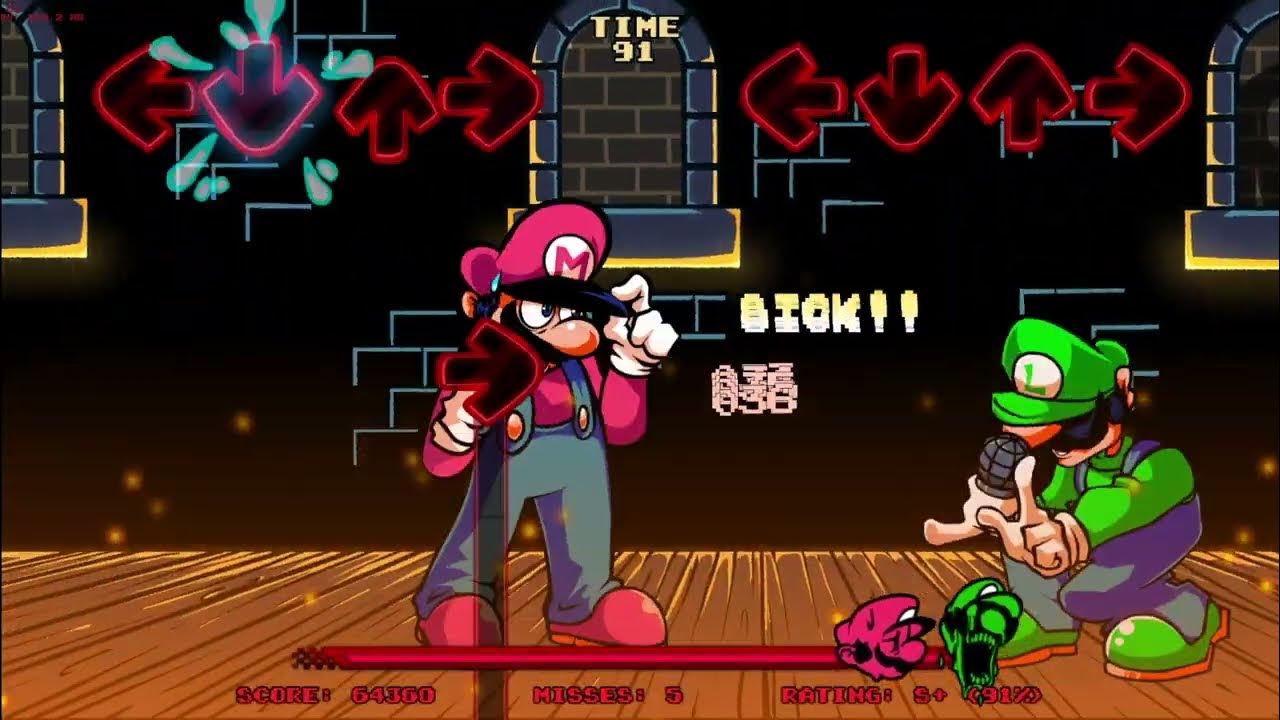 FNF MARIO MADNESS V2 / Oh God NO (UPDATED BUILD) - YouTube