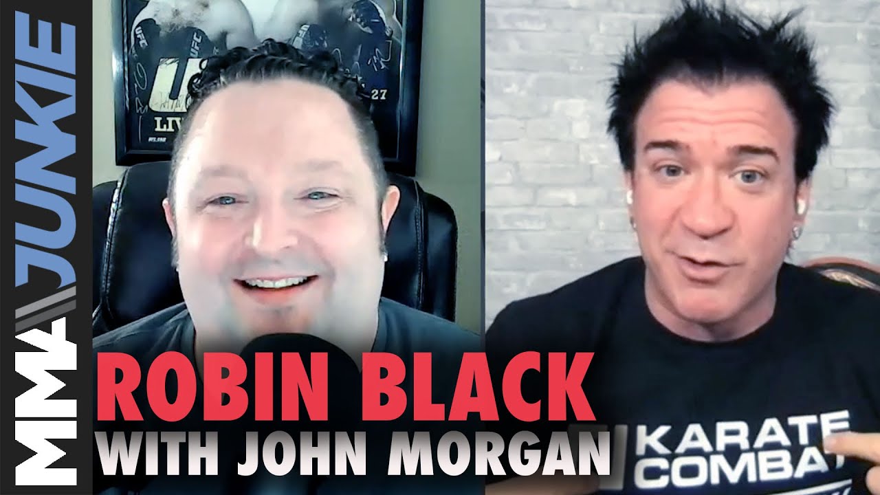 Robin Black talks Karate Combat, Gamebred Fighting Championship, future ...