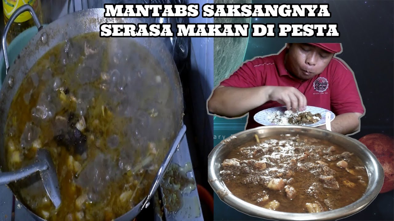 Dimasakin sangsang, rasanya mantabs serasa makan di pesta - YouTube