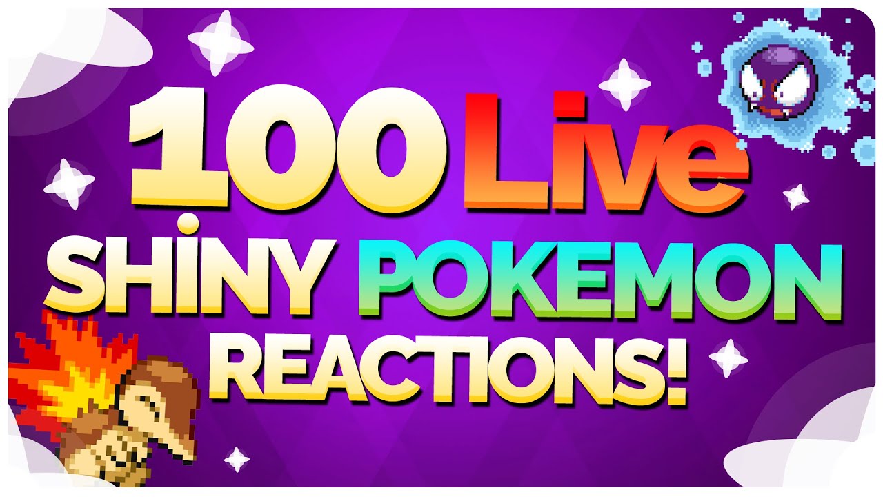100 Live Shiny Pokemon Reactions! Shiny Pokemon Montage / Compilation ...