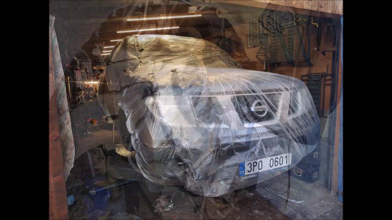 Nissan Navara 07 - Rust remove and Dinitrol corrosion protection - YouTube
