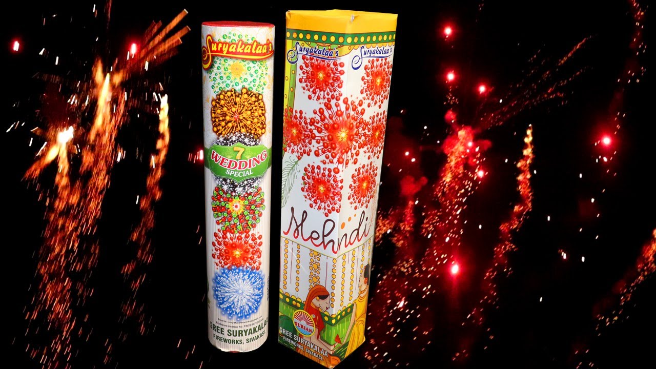 4 INCH FANCY SHOT MEHNDI | WEDDING SPECIAL FANCY SHOT | MODERN CRACKERS ...