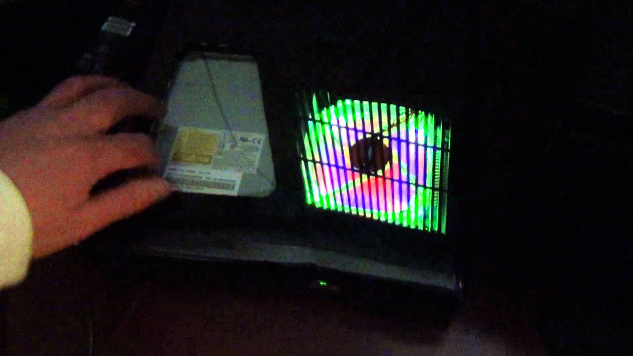 Xbox 360 slim shell and fan mod done - YouTube
