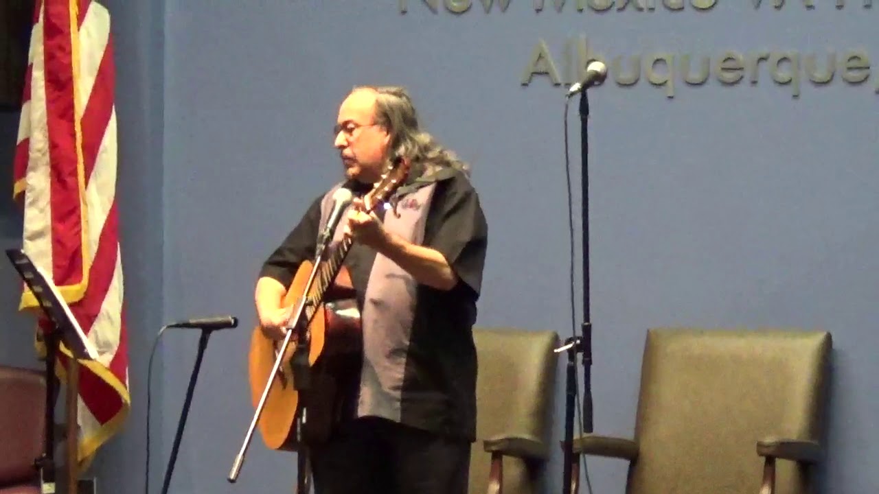 Danny Vigil sings Jambalaya in the Barrio at the ABQ VA Talent Show on ...