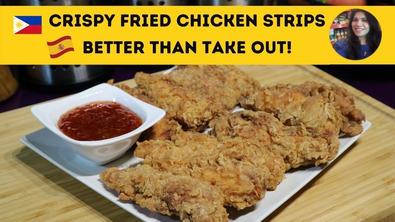 Crispy Fried Chicken Strips | Better Than Take Out || How To Cook ...