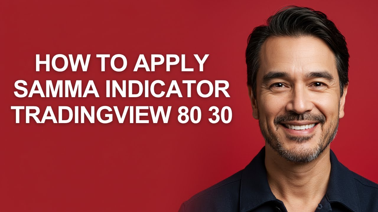 How to Apply Samma Indicator Tradingview 80 30 - KevinHowTo - YouTube