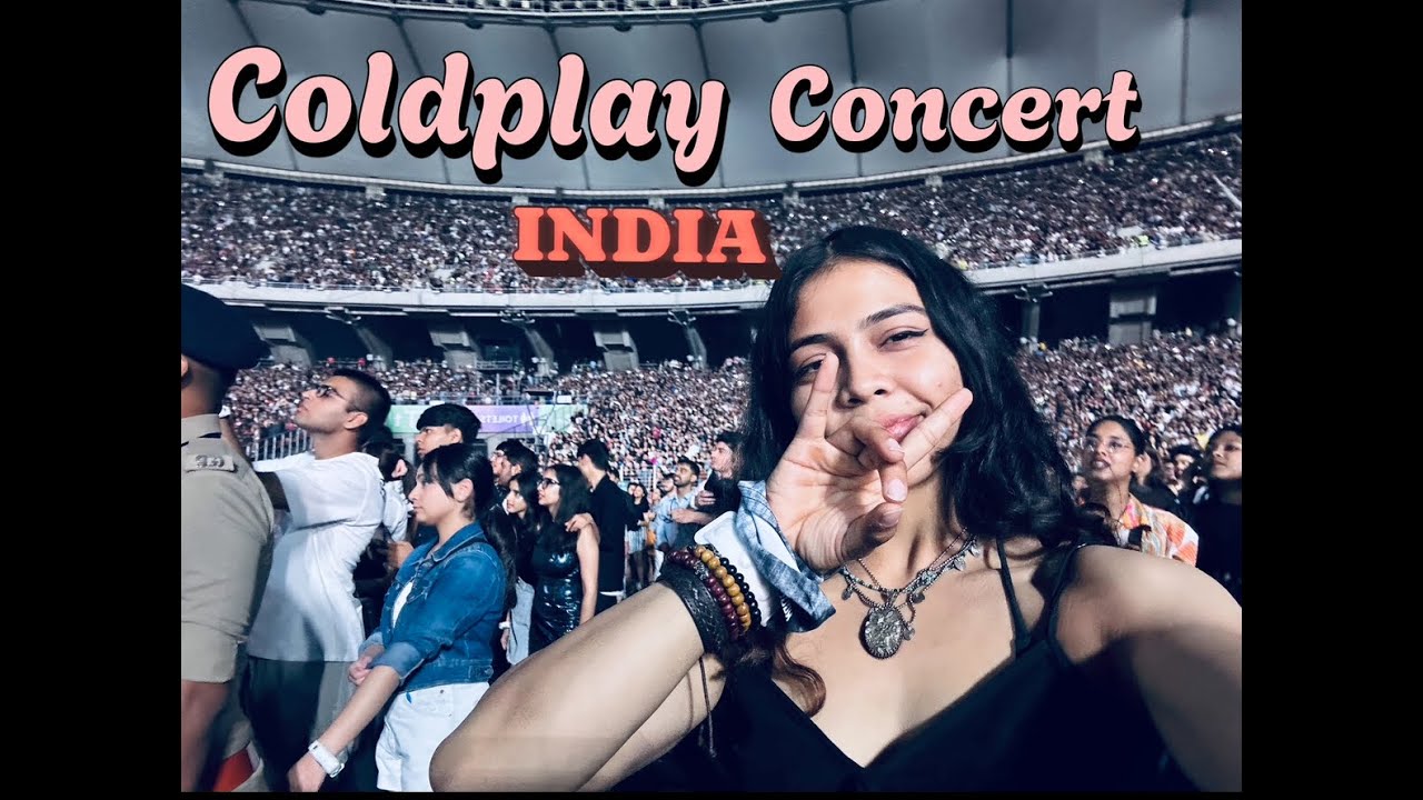 COLDPLAY LIVE IN INDIA 🇮🇳 | Road trip Gurugram to Ahmedabad | Concert # ...