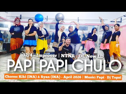 Papi Papi Chulo Line Dance | Improver | @rqlinedance - Kiki (INA) & Ryan (INA) - April 2026