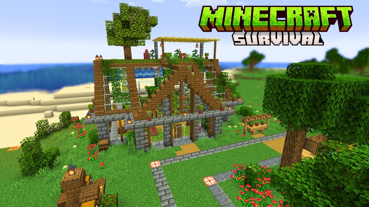 Greenhouse & Bee Sanctuary - 1.21 Survival Minecraft Series EP:7 - YouTube