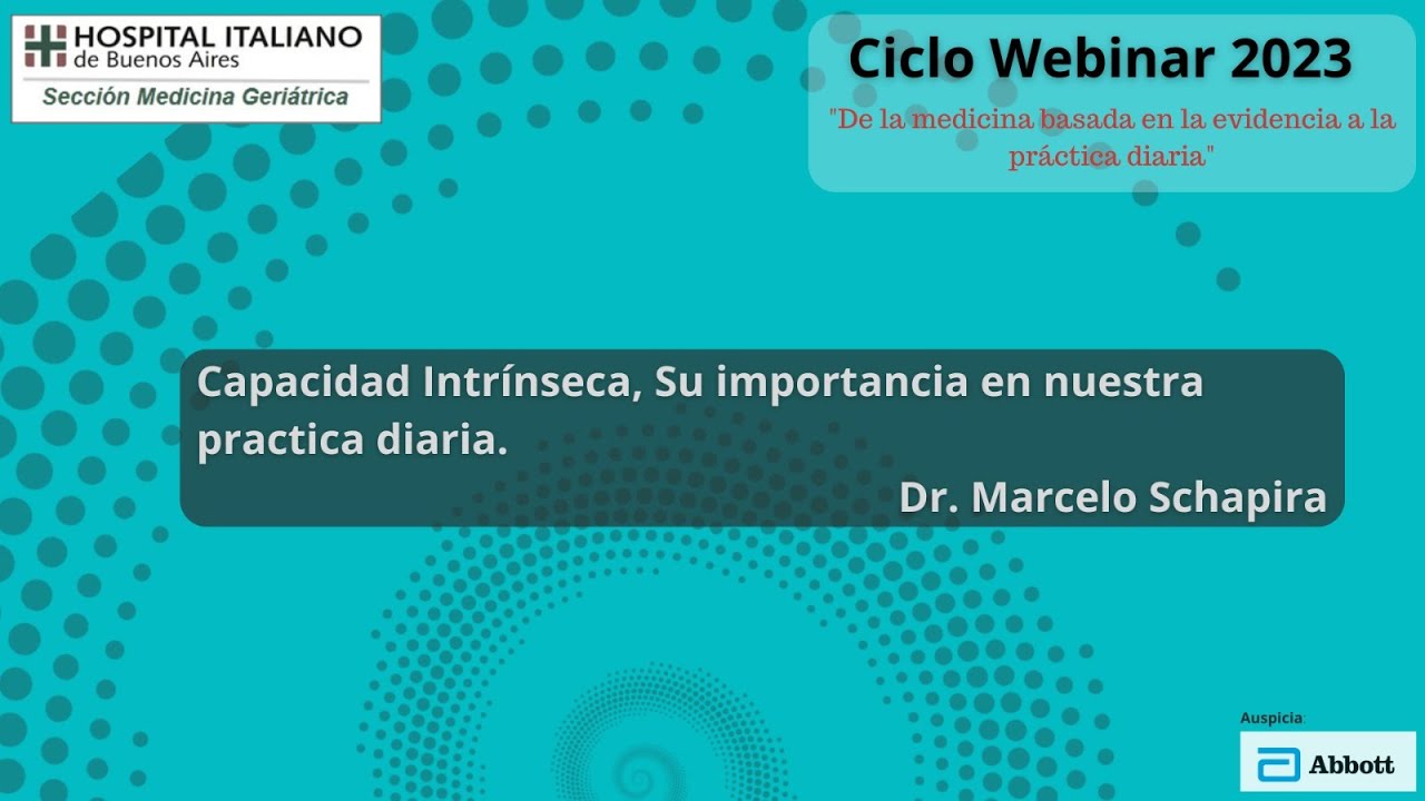 Capacidad Intrínseca, Su importancia en nuestra practica diaria. Dr ...